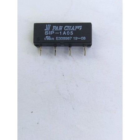 RELE 5V, REED, 0,5A, 4 PINOS, SIP-1A05 - RÉGUA COM 25 PÇS